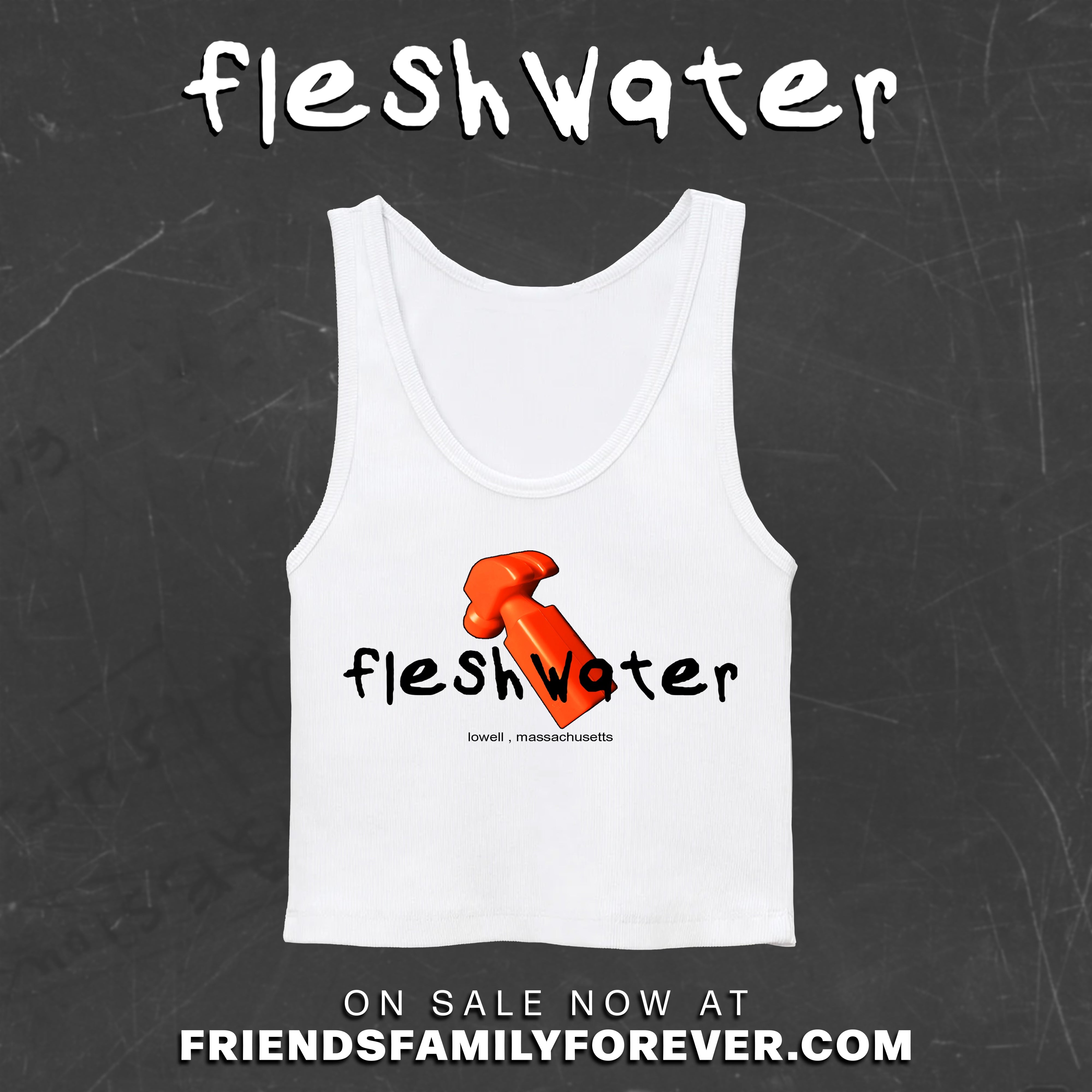 Fleshwater Crop Top Ribbed Tank – Friends Family Forever