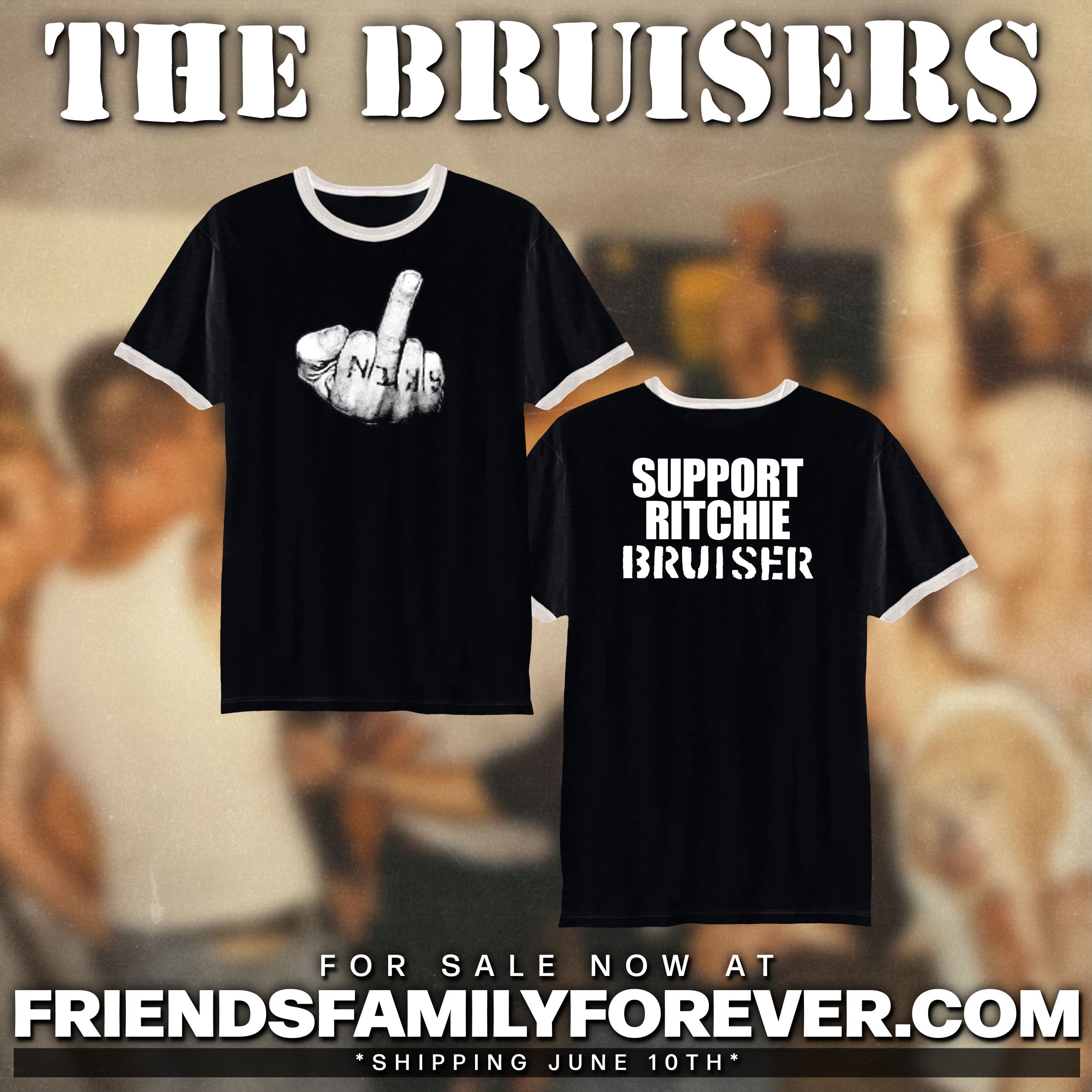 Ritchie Bruiser Support To Fight Cancer – Friends Family Forever