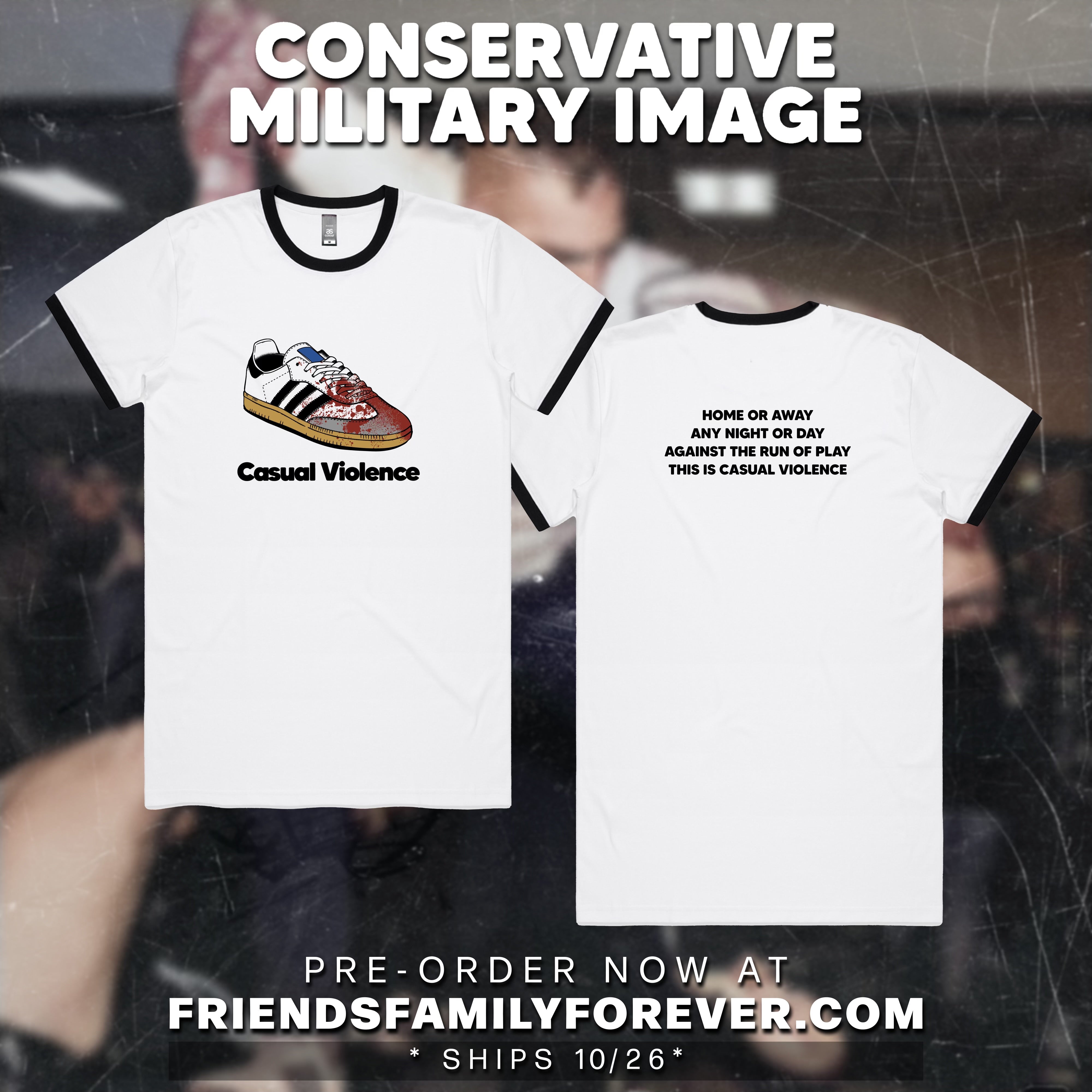 Conservative Military Image - Samba Ringer – Friends Family Forever