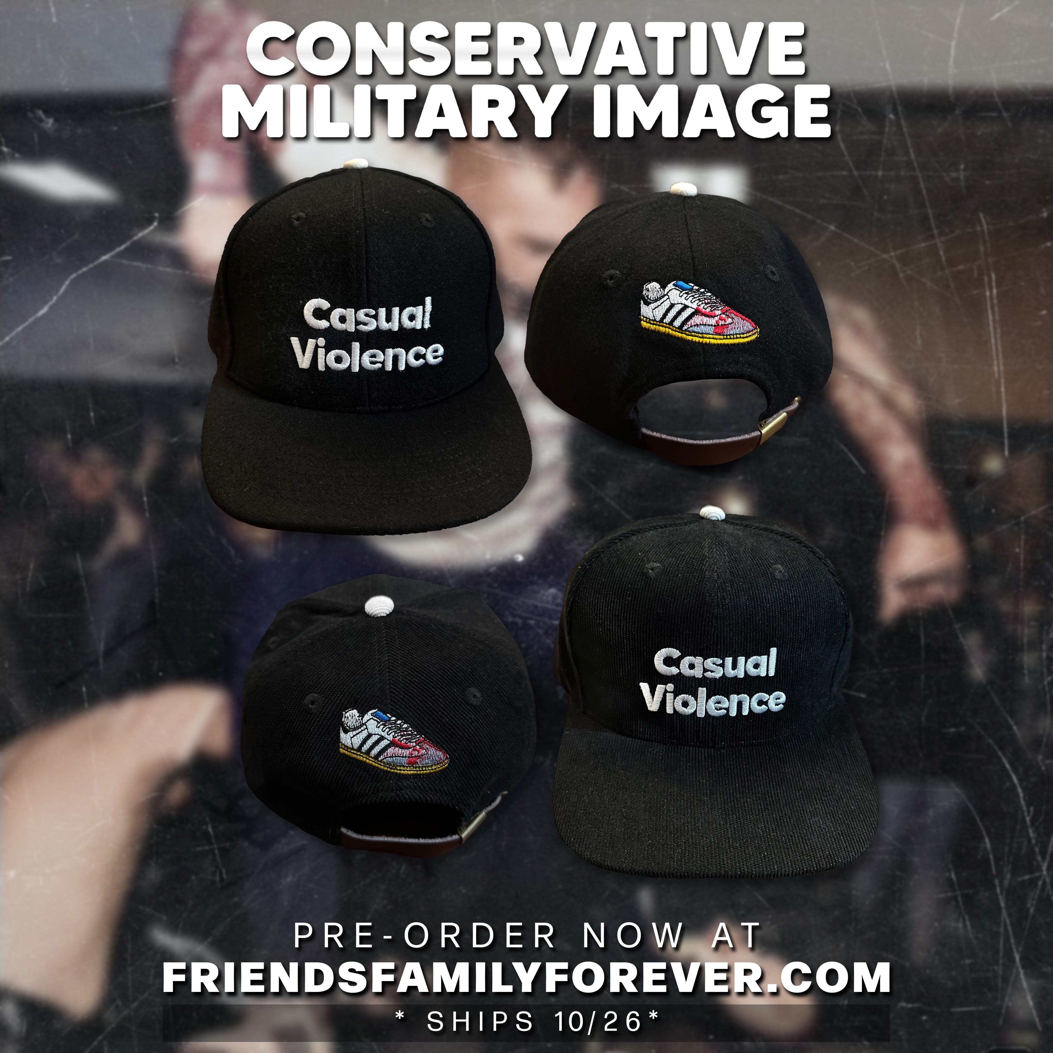 Conservative Military Image – Friends Family Forever