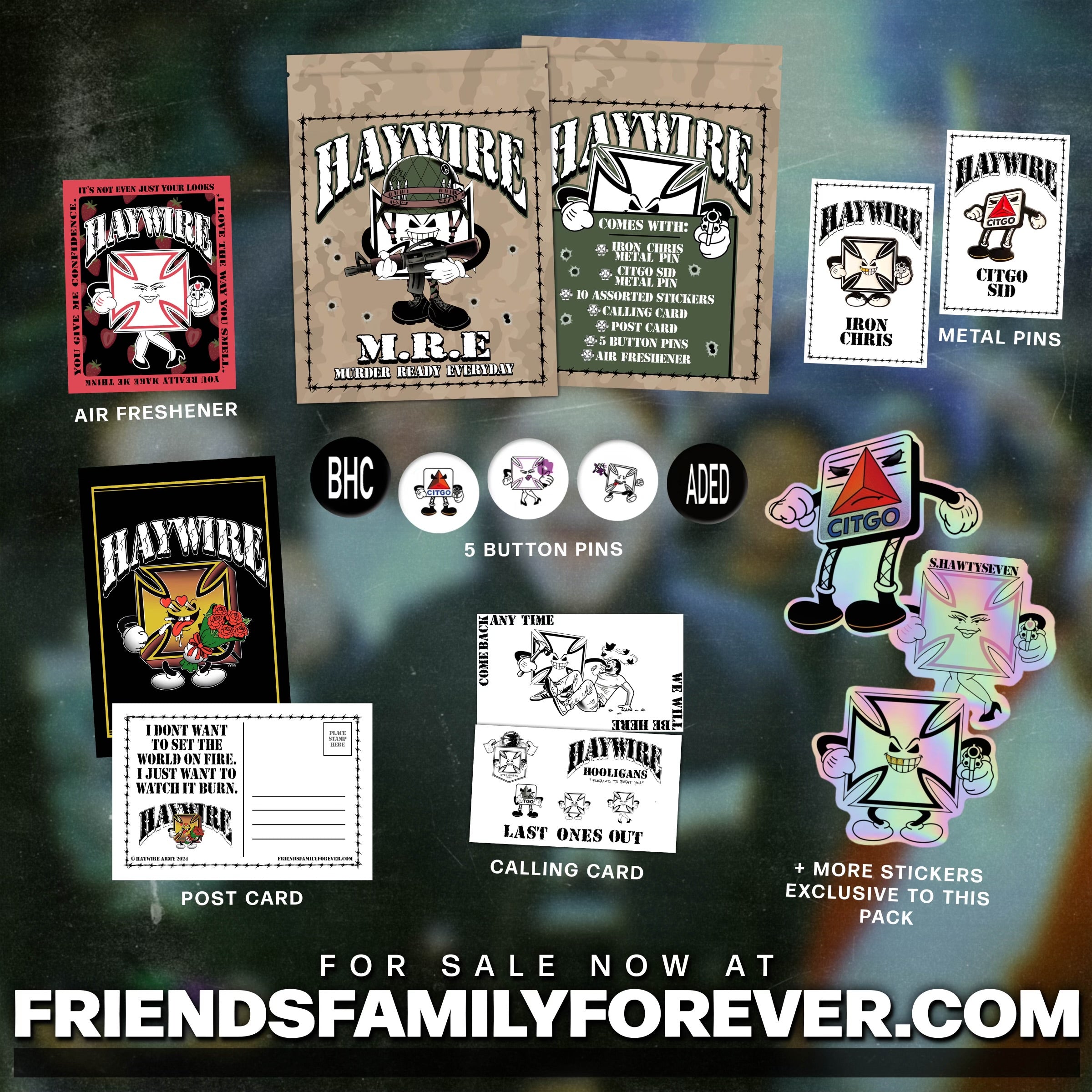 Haywire M.R.E. Pack – Friends Family Forever